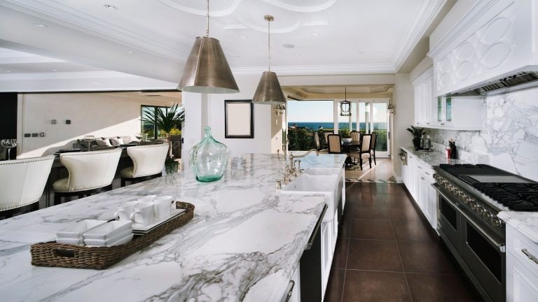 The 22 Stunning Marble Kitchen Designs for 2025